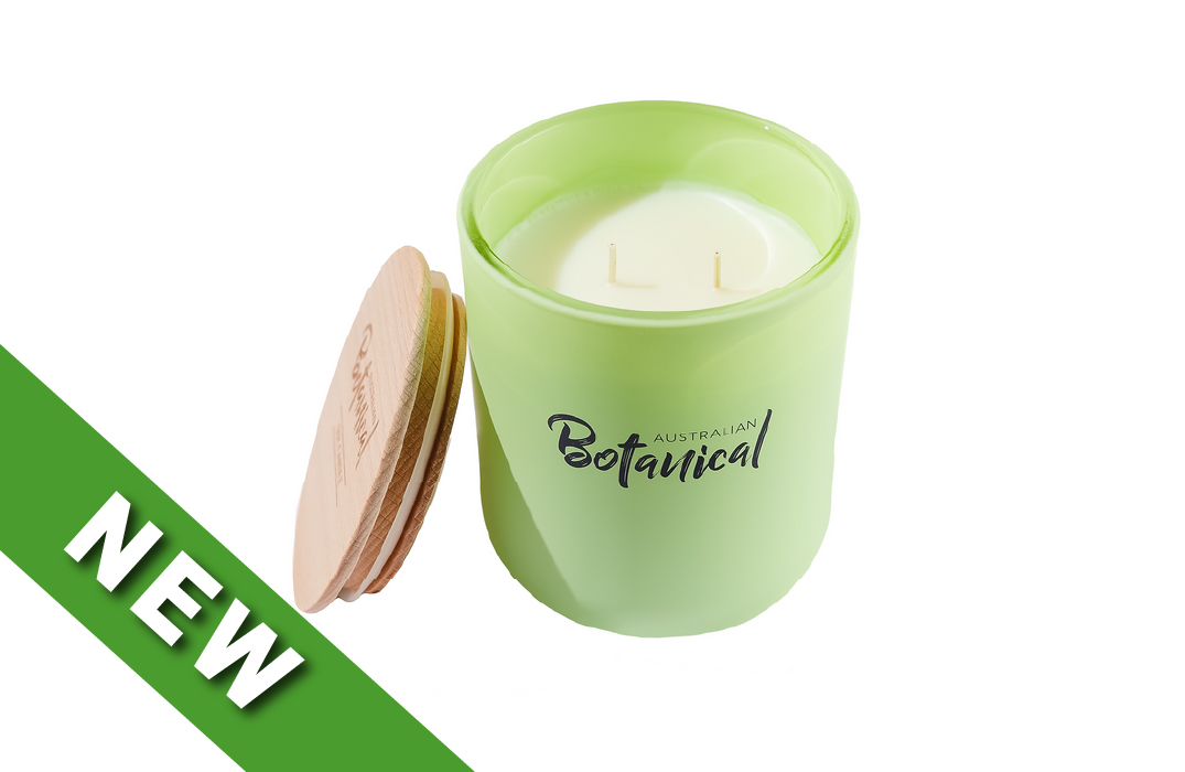 Native Lemongrass Soy Candle - Australian Botanical Soap